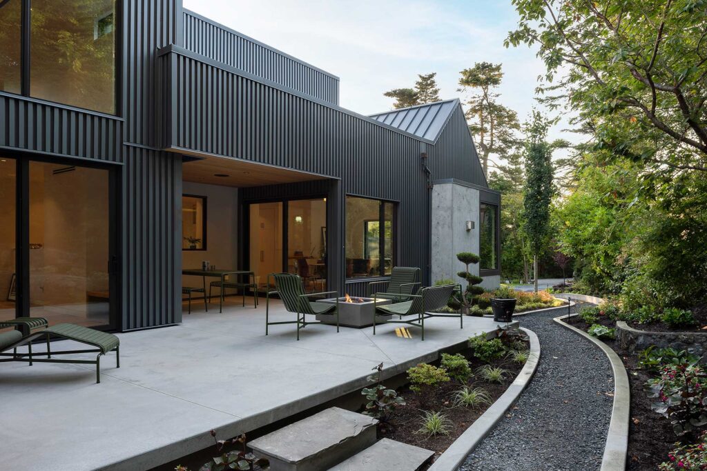 Industrial Metal Clad Modern Home Built in Victoria, BC